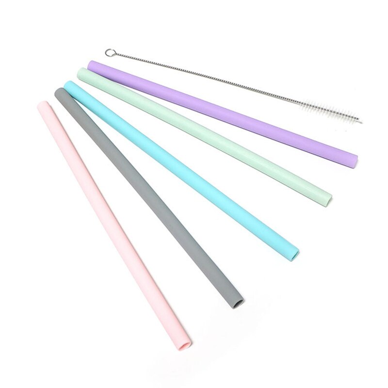 Reusable Silicone Drinking Straws Foldable Flexibl... – Vicedeal