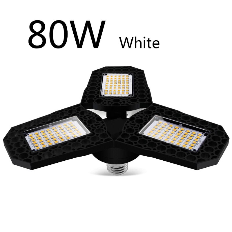 LED Lamp E27 LED Bulb 40/60/80W Garage Light 110V ... – Grandado