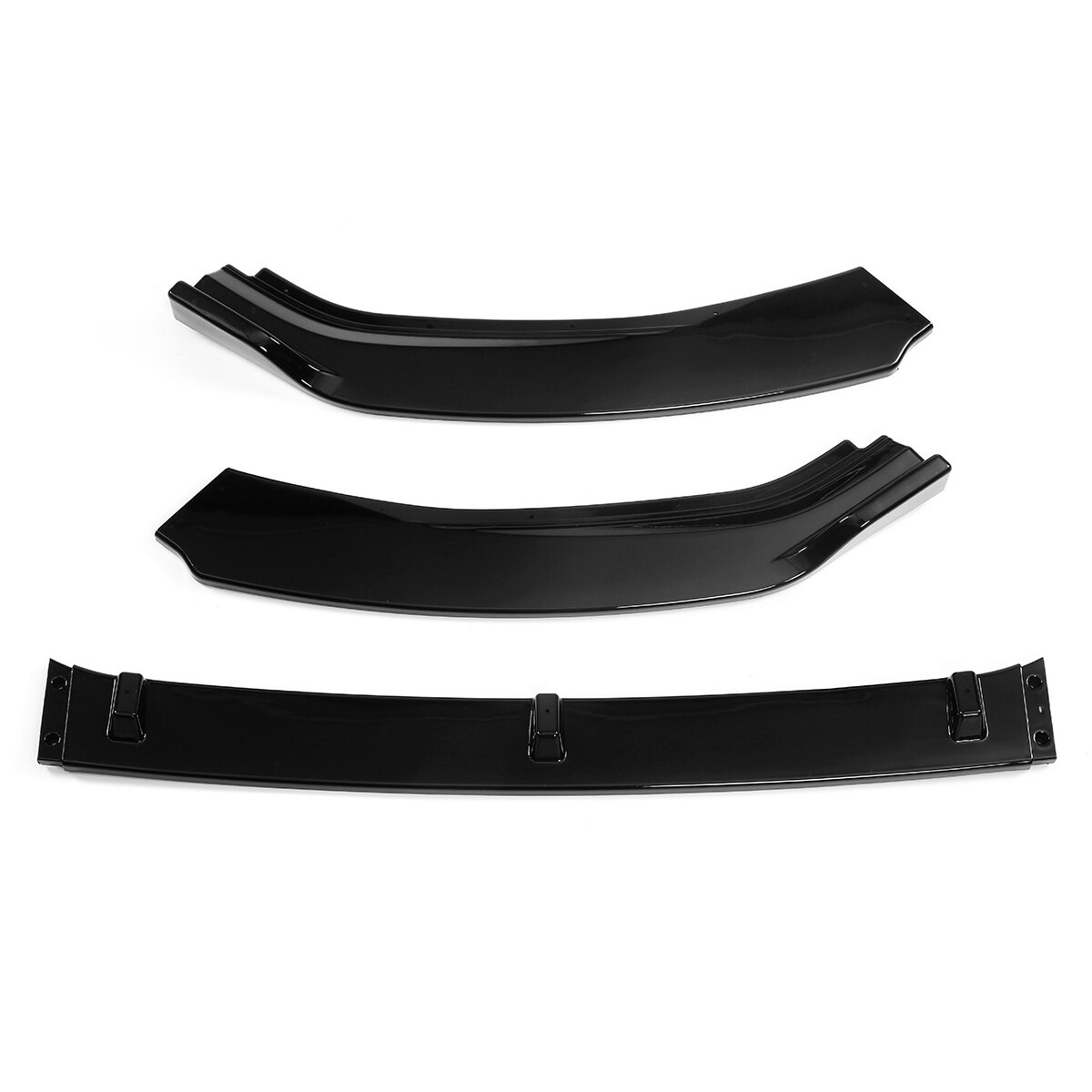 Matte Black Car Front Bumper Splitter Lip Diffuser... – Grandado