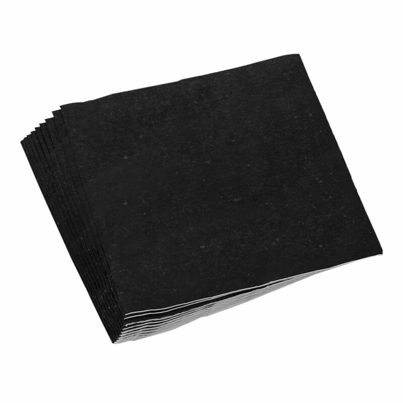 1 pack Solid Color Printed Paper Napkin (black) – Grandado