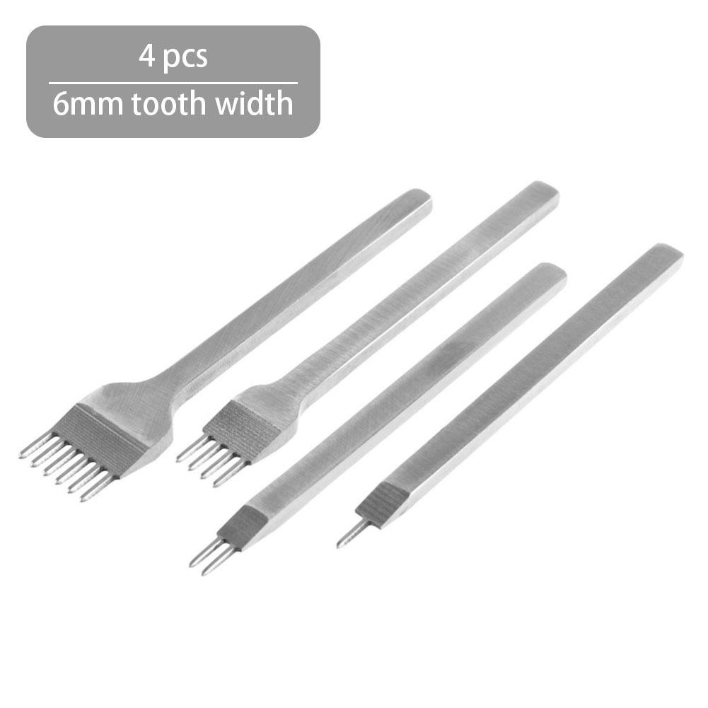 4Pcs/ Set Leather Craft Tool Set Stainless Steel H... – Vicedeal