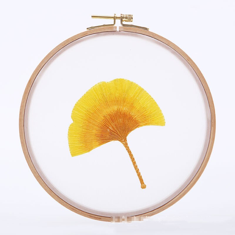 Chinese Transparent Fabric Embroidery Kit Handwork... – Grandado