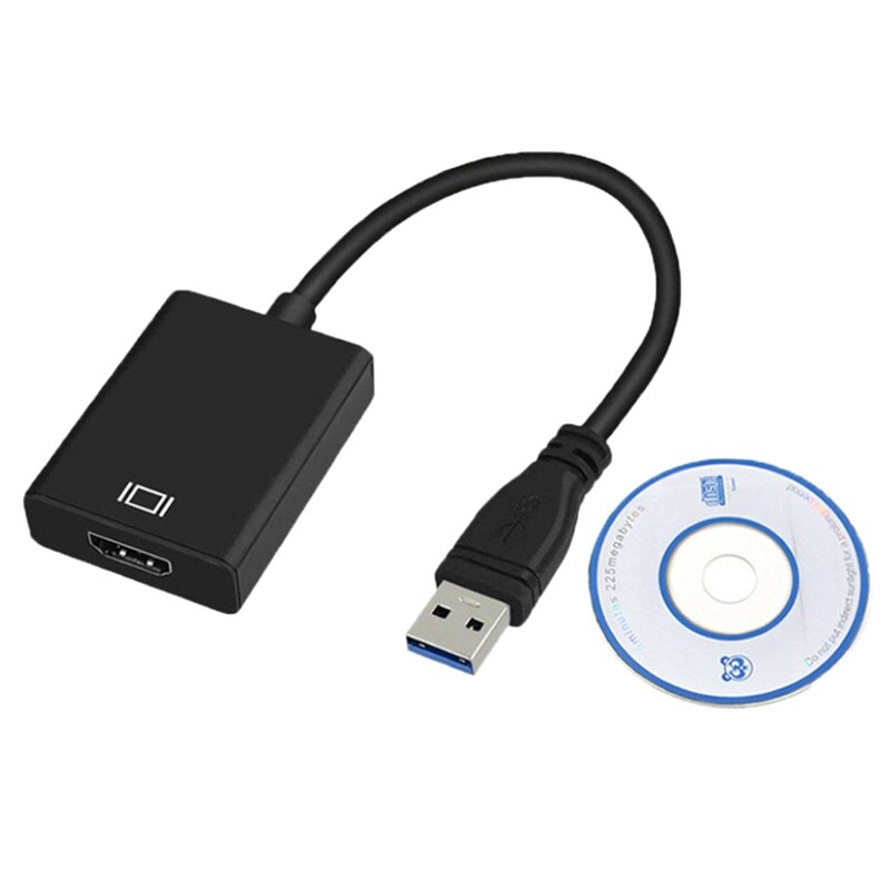 Usb Naar Hdmi Adapter, Usb 3.0 Naar Hdmi, Hd 1080P... – Vicedeal
