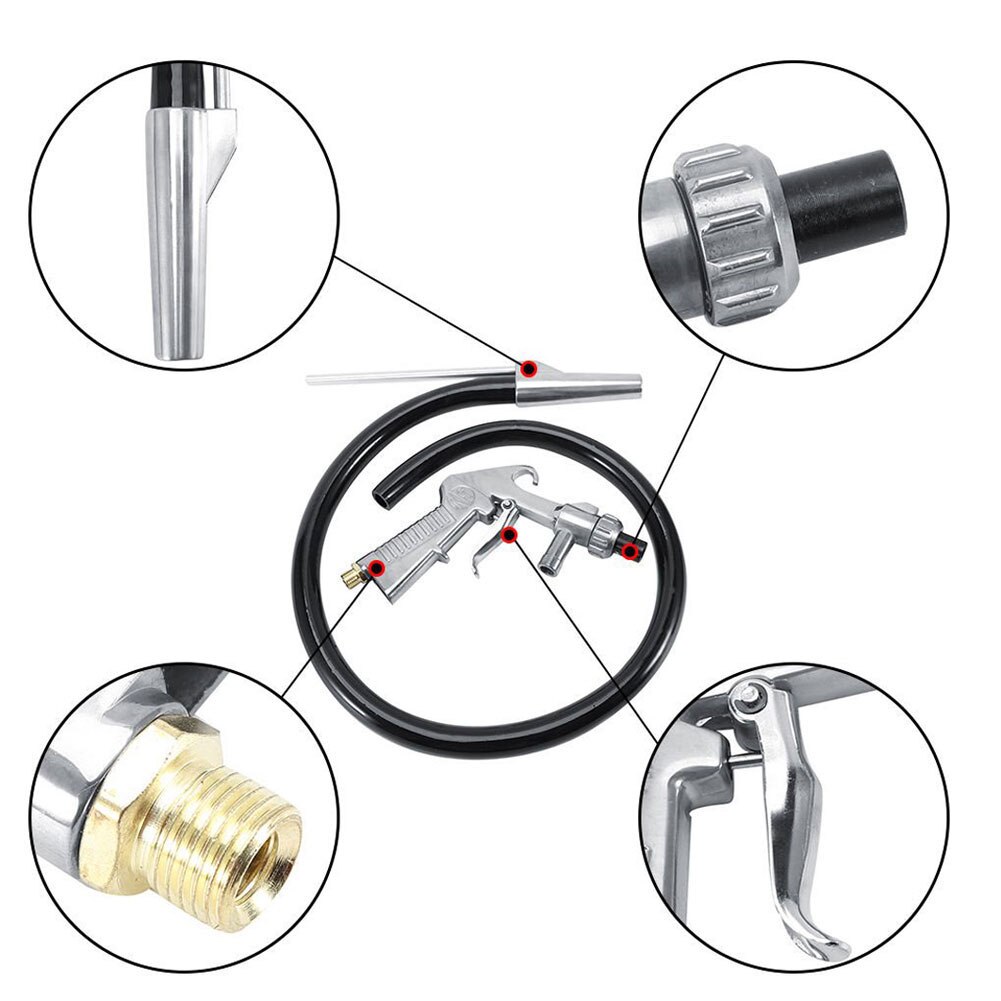 Sand Blasting Kit Air Siphon Feed Blast Pneumatic ... – Grandado