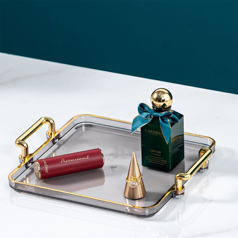 Light Luxury Rectangular Water Cup Tray Household ... – Vicedeal