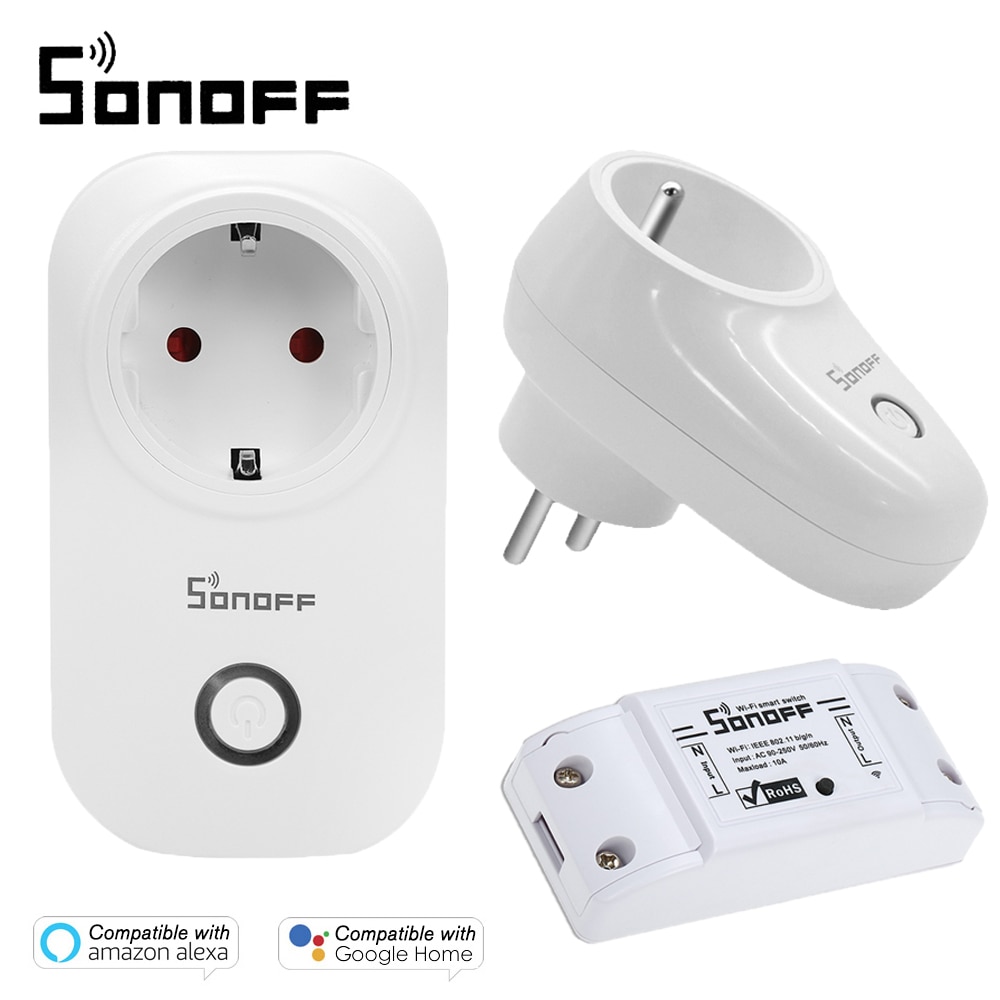 2Pcs/Lot SONOFF Baisc Wifi Smart Socket Switch Wir... – Grandado