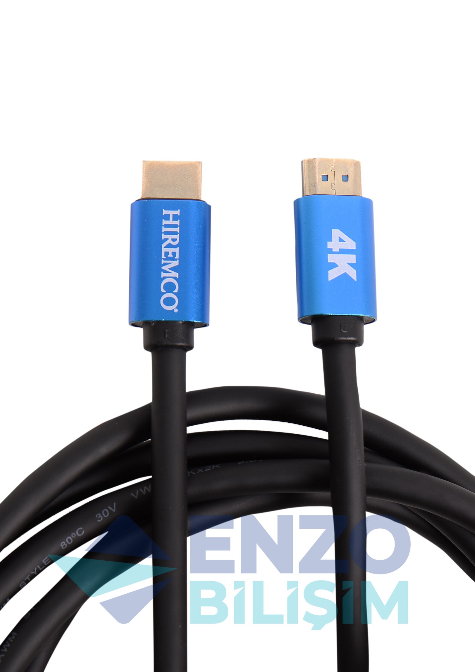 Hiremco 4K 2.0V Bakır Kaplama HDMI Kablo 5M – Grandado