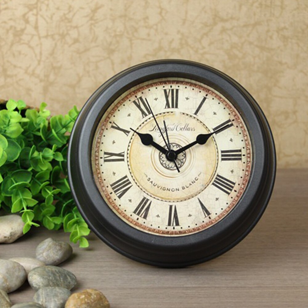 1PC Vintage Table Clock Adornment Table Clock Craf... – Grandado