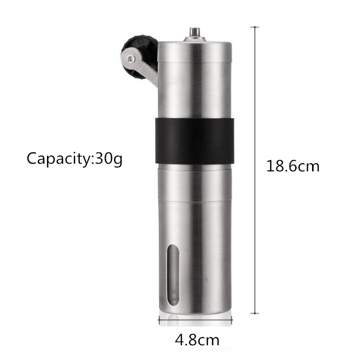 Hand Coffee Grinder Stainless Steel with Silicone ... – Grandado