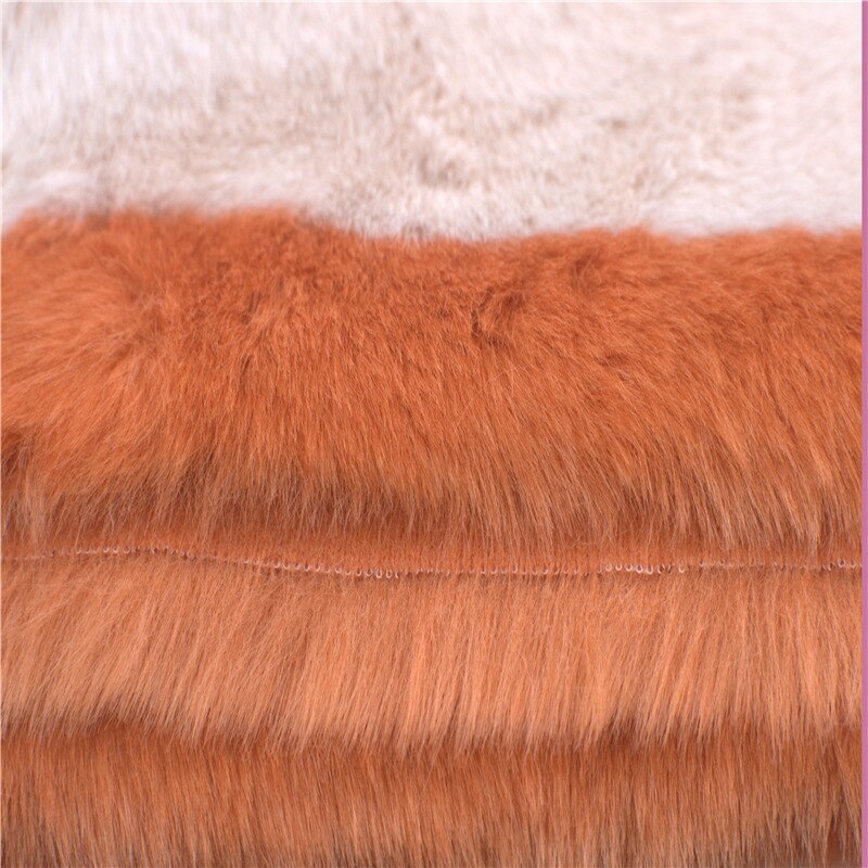 Four-color jacquard plush fabric polyester artific... – Grandado