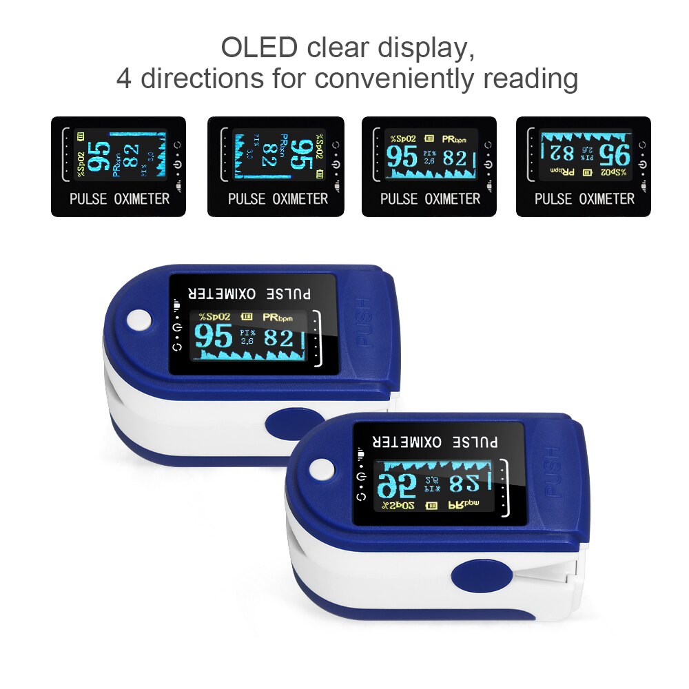 Finger Oximeter Digital Fingertip Pulse Oximeter B... – Grandado