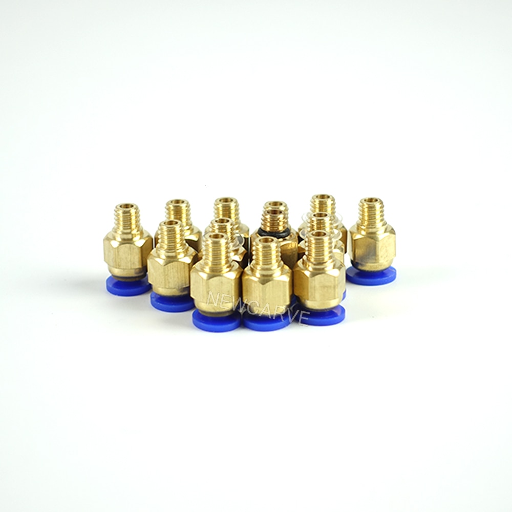 4mm PC Air Pneumatic M6 Hose Tube Male Thread Air ... – Vicedeal