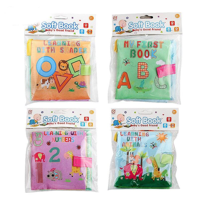 Baby English Letter Animal Sound Cloth Book Early ... – Grandado