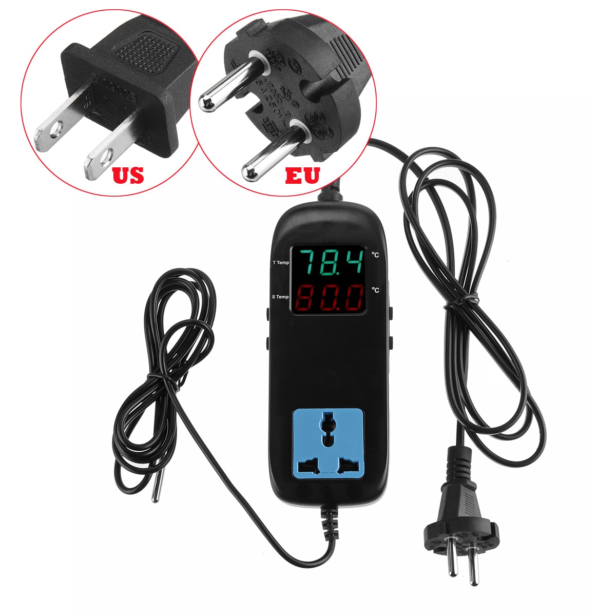 Digital LED Thermometer Temperature Controller The... – Grandado