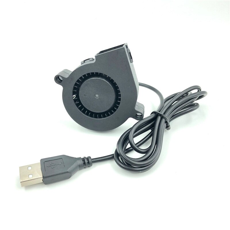 DC Blower Fan 5015 50mm DC 5V/12V/24V Ultra-quiet ... – Vicedeal