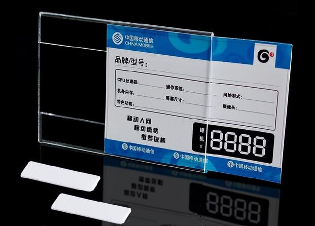 10pcs Acrylic Flat Sticker Price Tag Wall Sign Sti... – Grandado