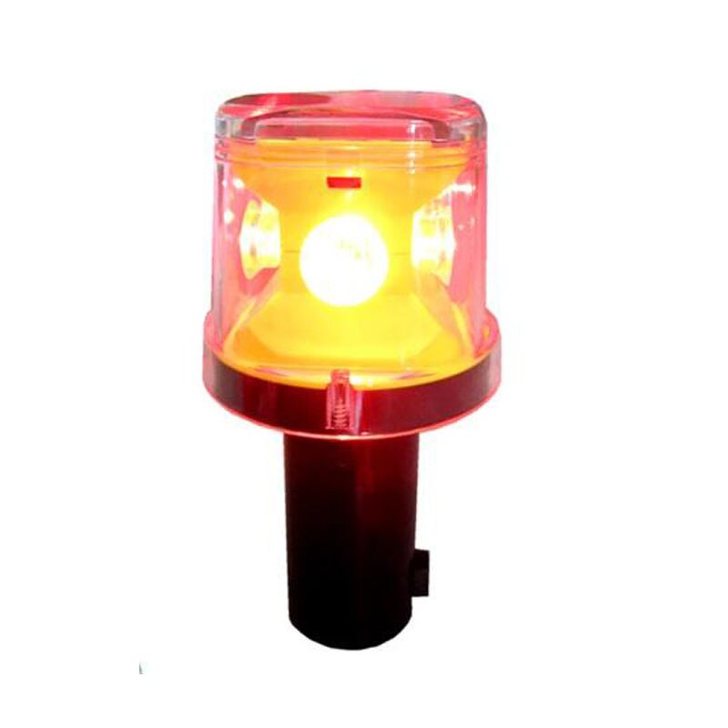TYPE 6pcs Flashing LED Solar Warning Light for Tra... – Vicedeal