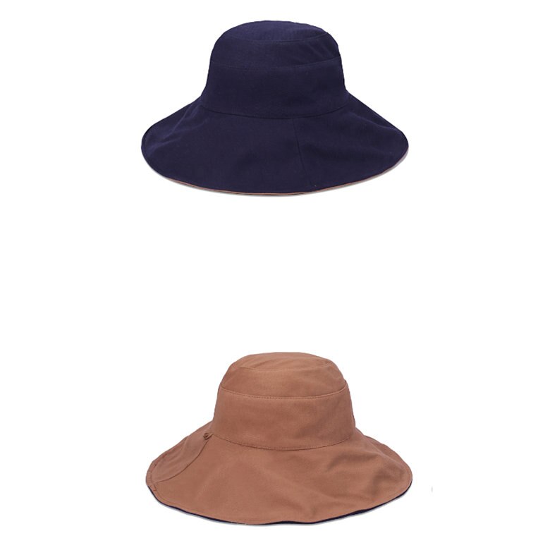 Gorros de doble cara para mujer, gorra de Sol de a... – Vicedeal
