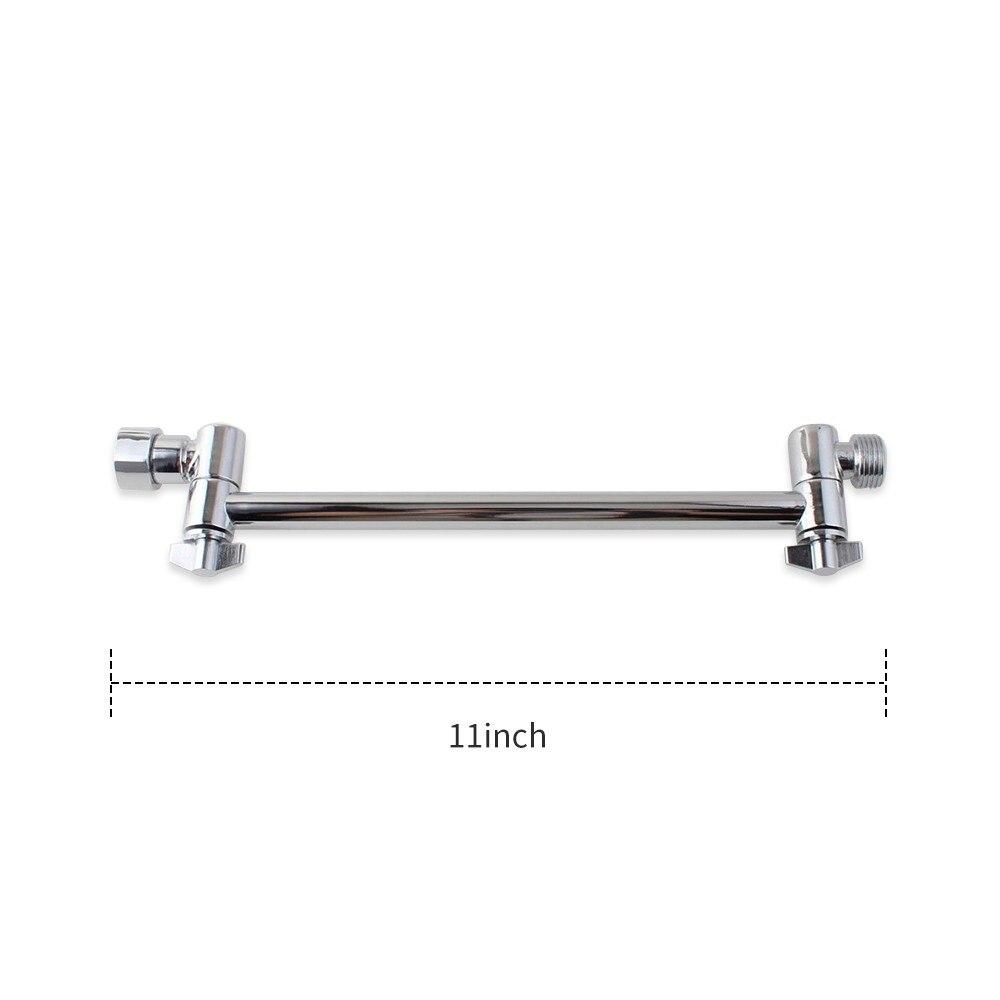 Shower Arm Extension with Lock Joints 11 Inch Adju... – Grandado