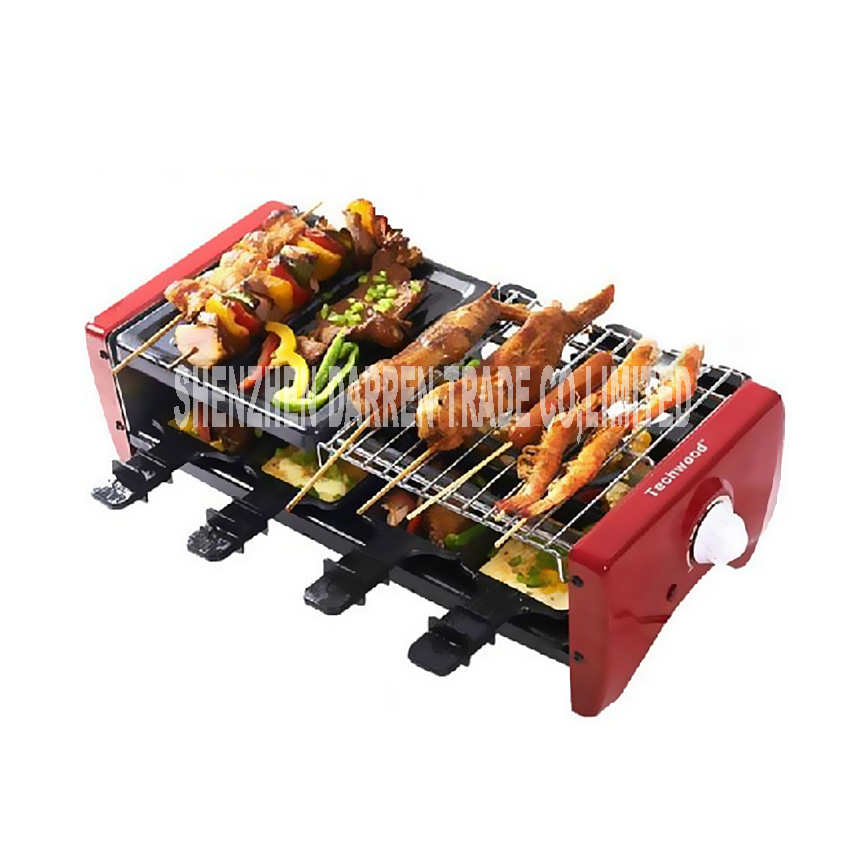 Electric oven TW-108 Portable Barbecue Grill Doubl... – Grandado