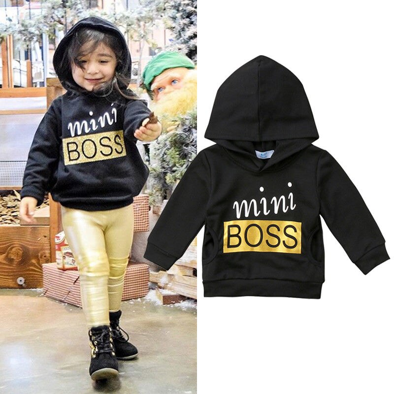 1-6Y Toddler Kids Boy Girl Clothes Mini Boss Long ... – Grandado