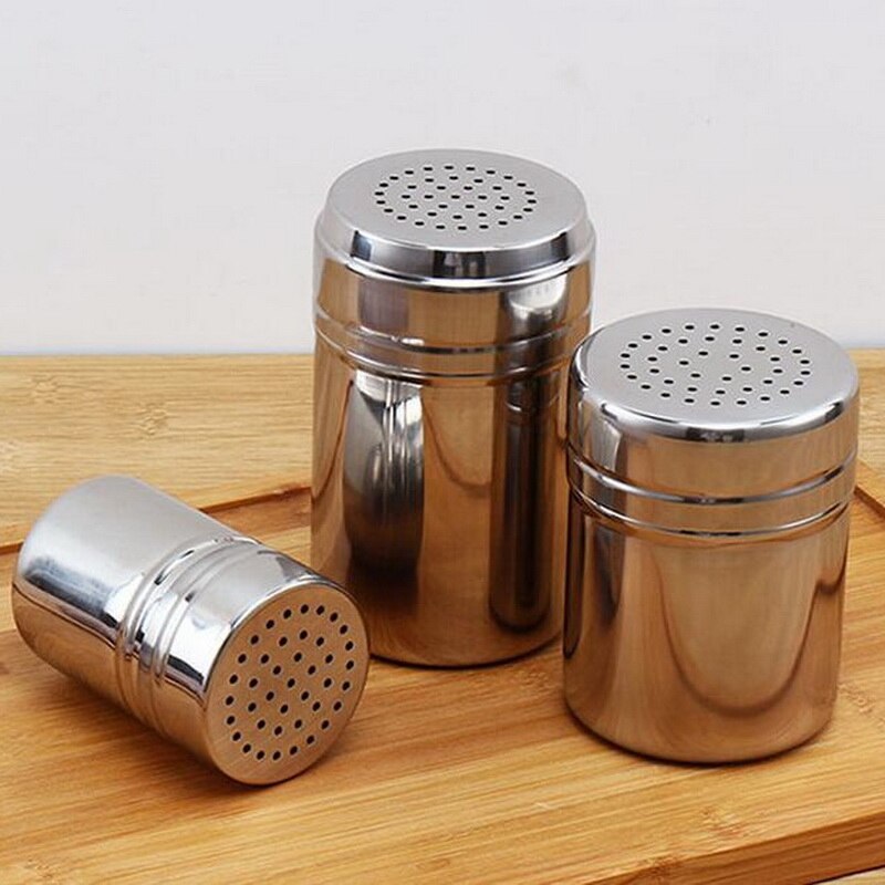 Stainless steel seasoning jar rotatable pepper sha... – Grandado