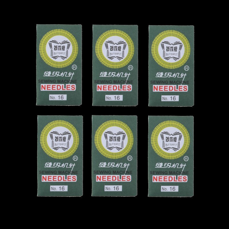 6PCS Butterfly Silver Sewing Machine Needles Assor... – Grandado