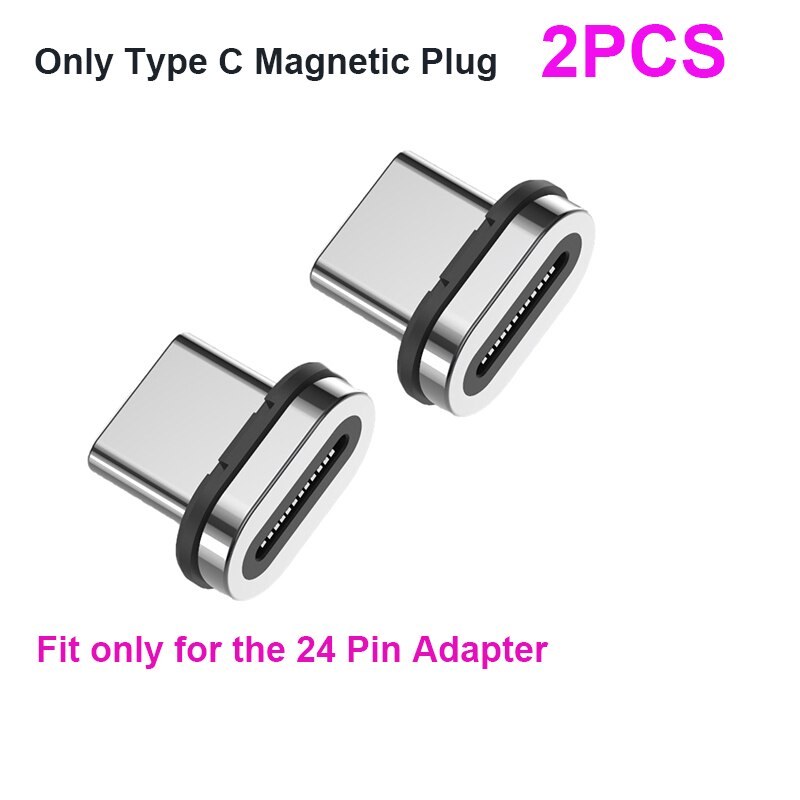Adaptador magnético USB C de 24 Pines, conector ti... – Grandado