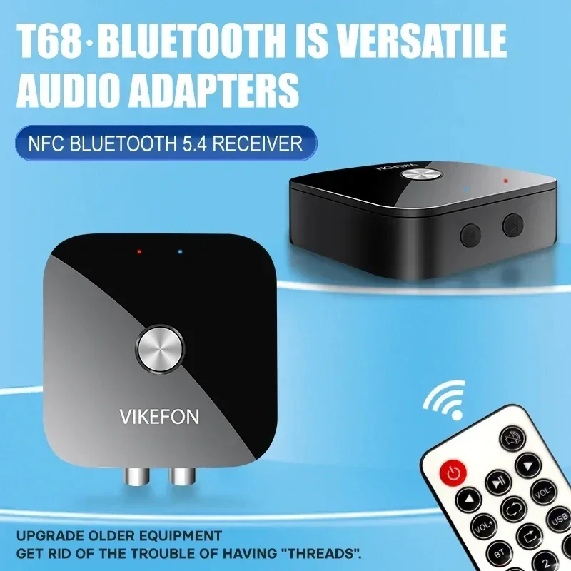 VIKEFON NFC Bluetooth 5.4 Audio-ontvanger 3,5 mm A... – Grandado