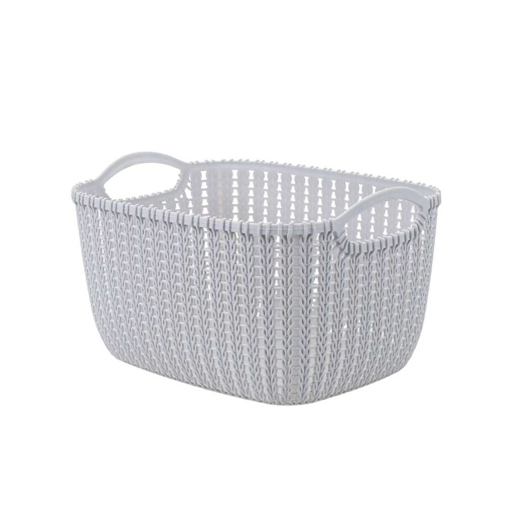Plastic Rattan Basket For Home Durable And Exquisi... – Grandado