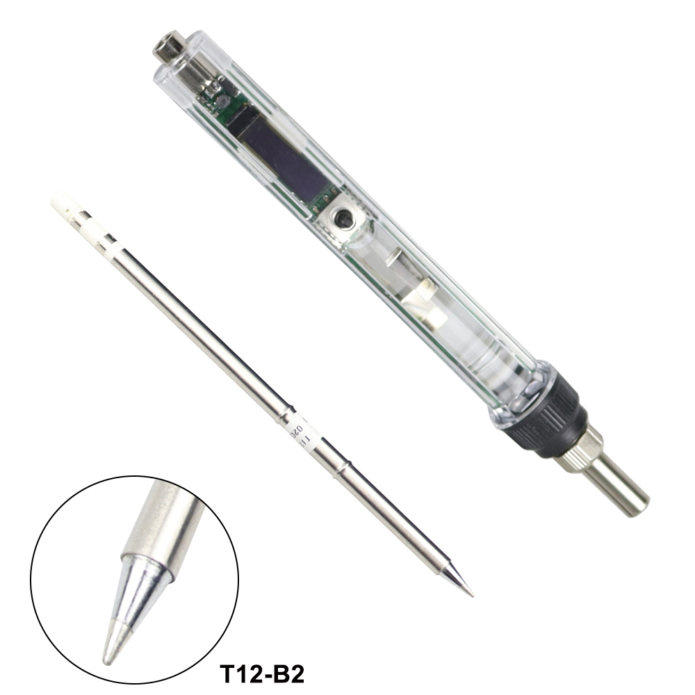 T12 Mini Soldering Iron DC 12-24V 72W Digital OLED... – Vicedeal
