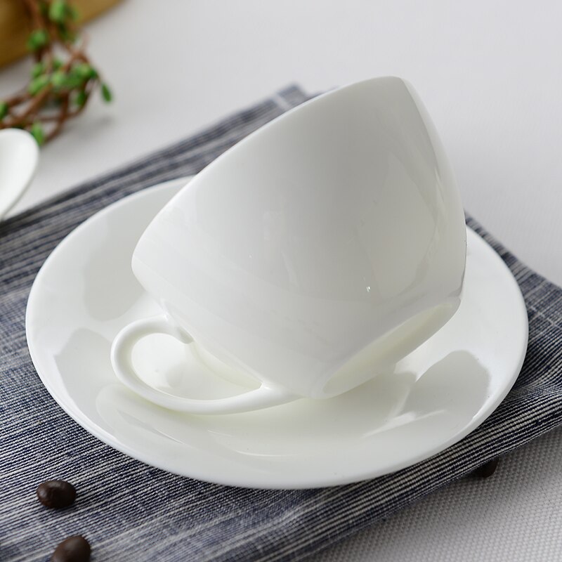 Pigment ceramic coffee set, coffee mug with plate,... – Grandado