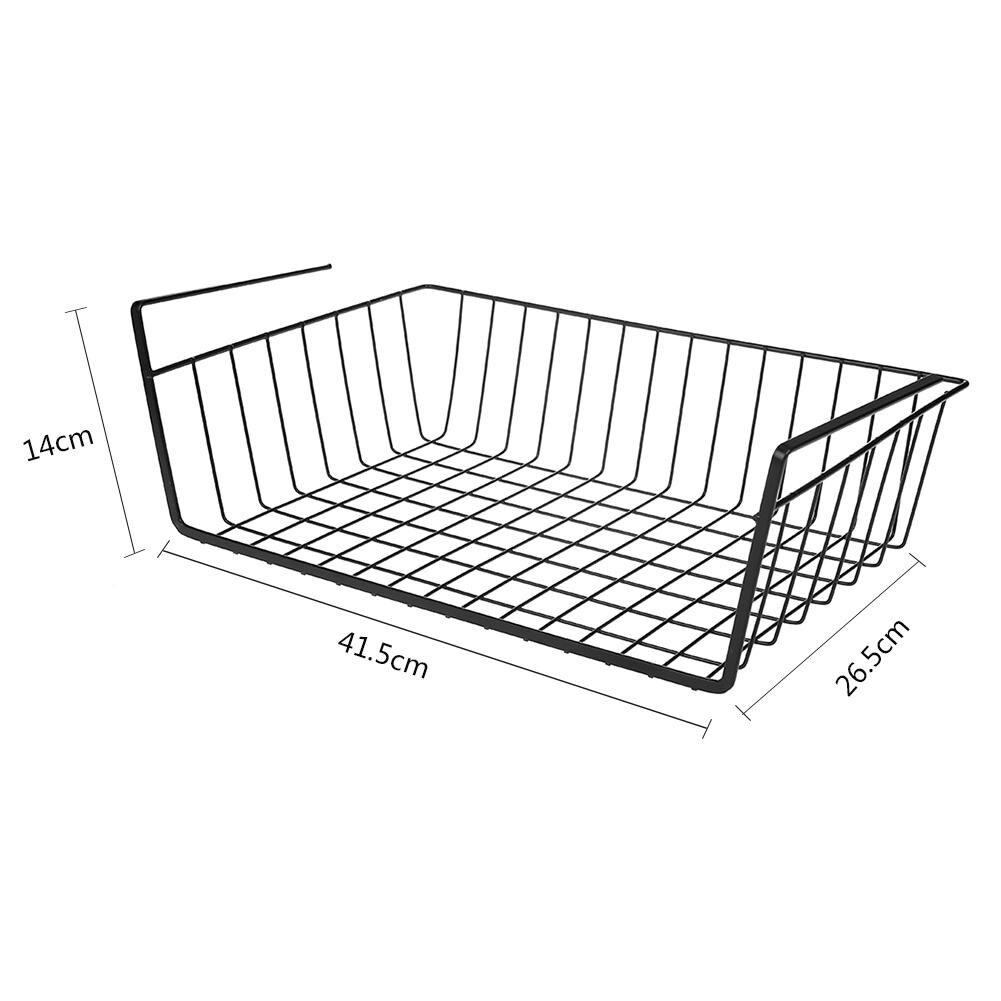 Iron Mesh Shelf Basket Cabinet Cupboard Door Organ... – Grandado