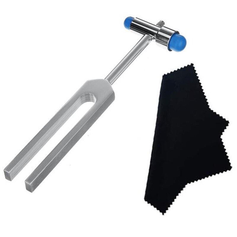 528HZ Aluminum Alloy Tuning Fork Chakra Hammer wit... – Grandado