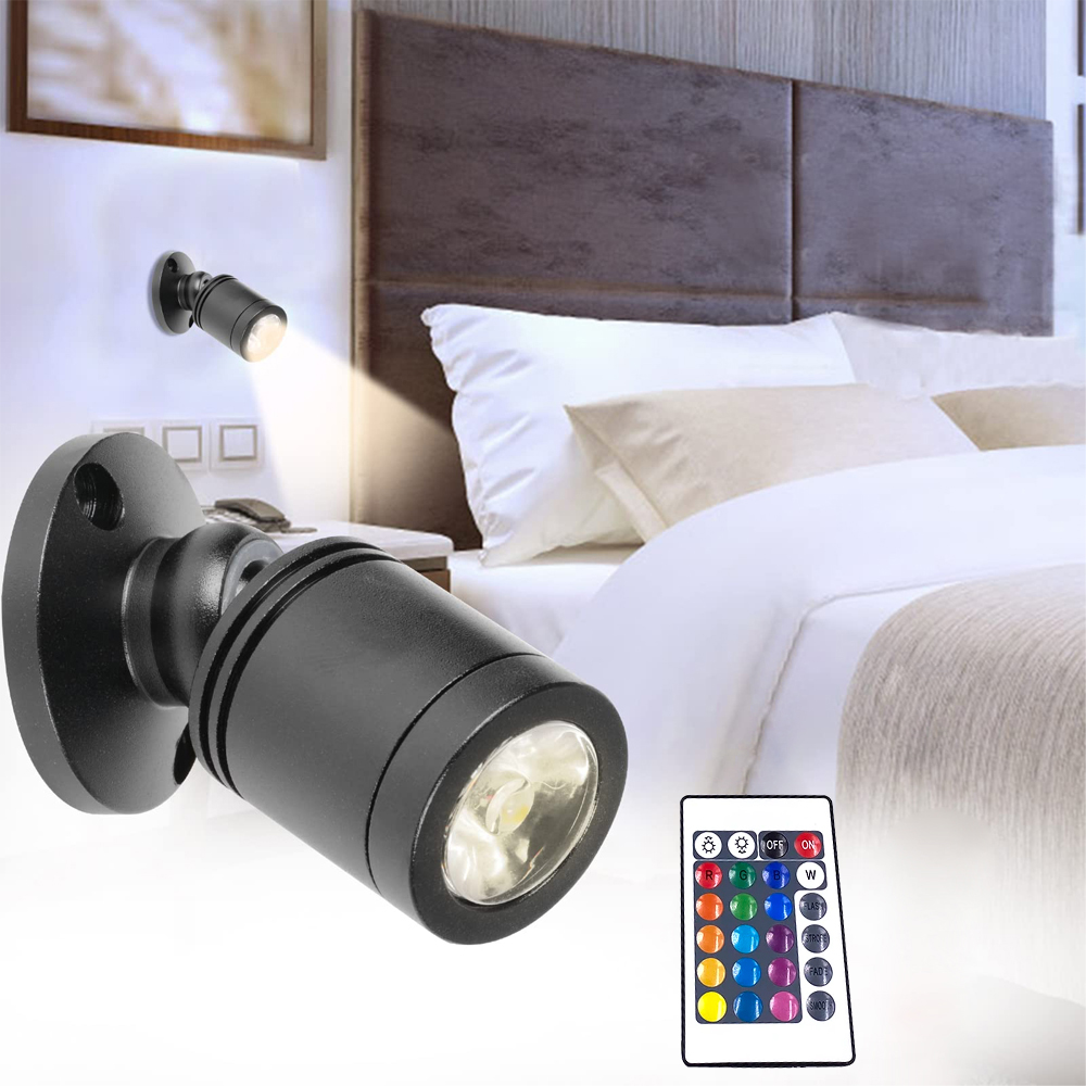 RGB Small LED Surface Mount Spotlight 1W/3W Mini L... – Grandado