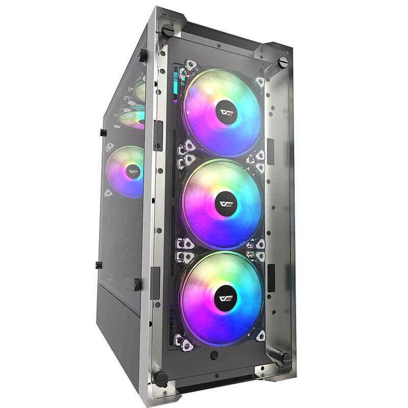 Aigo Darkflash CF8 Pro Computer PC Fan RGB Clear F... – Grandado