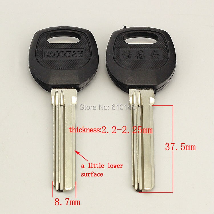 BAODEAN right groove Blank key .the key body is 38... – Vicedeal
