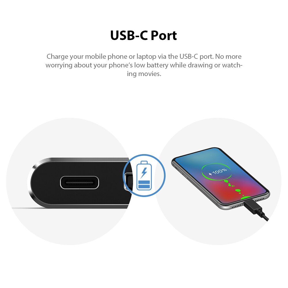 Xp-pen 3 in 1 multifunktionel usb-c-hub (type c ti... – Grandado