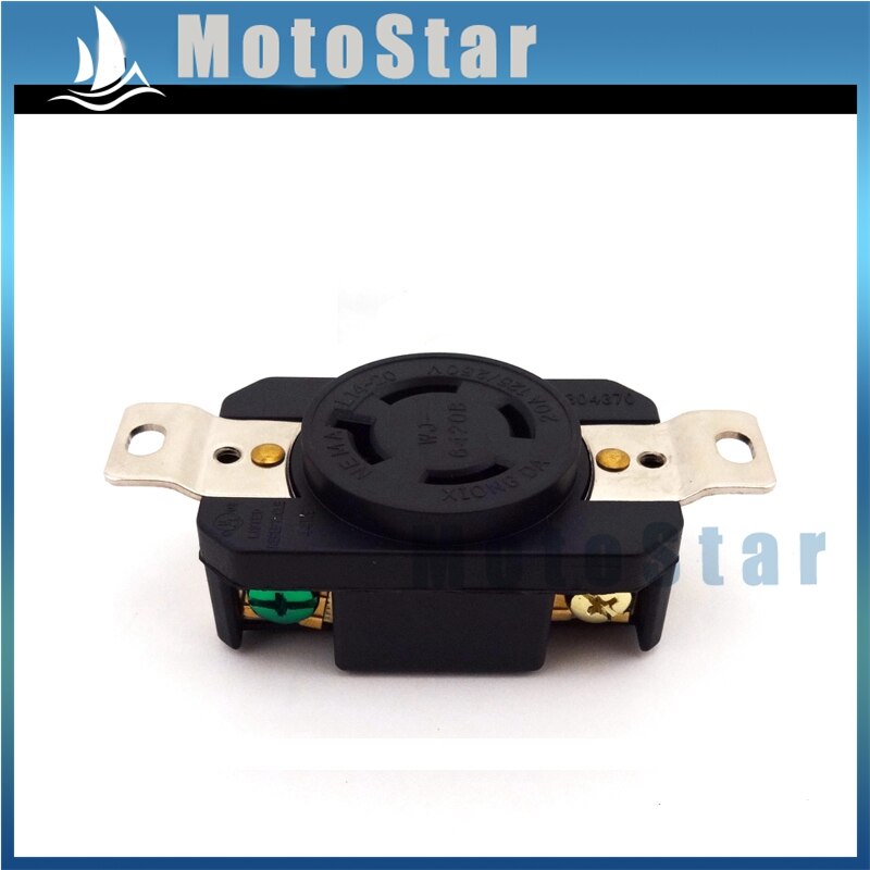 4 Prong Receptacle Generator Twist Lock Socket NEM... – Vicedeal