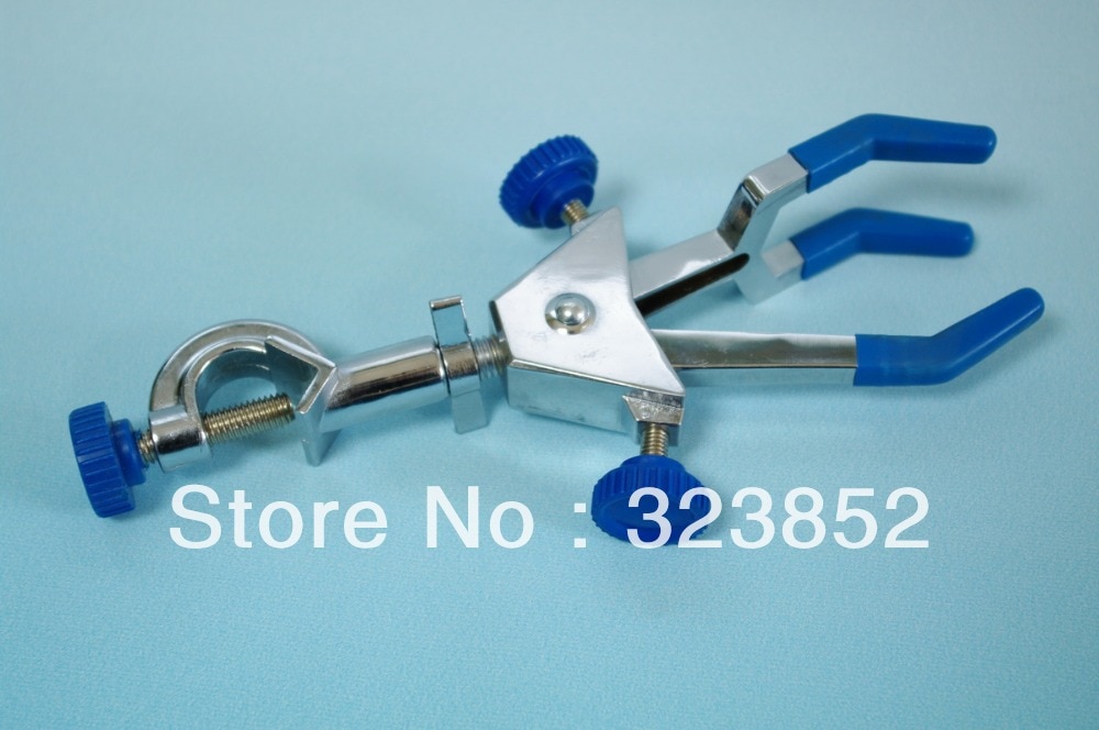 Three Finger Double adjustable Swivel Lab Clamp Wi... – Grandado