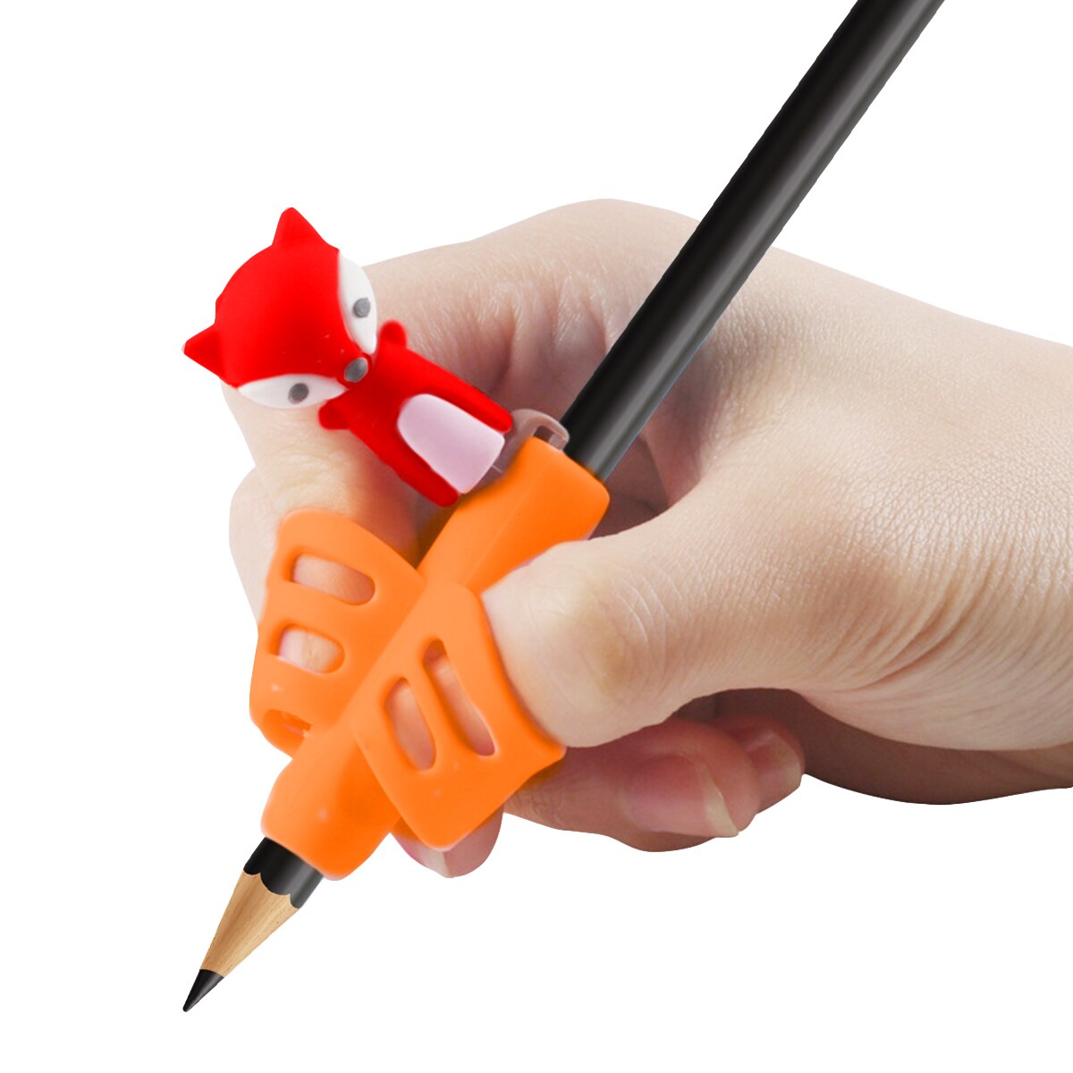16pcs/set Pencil Grips Pencil Caps Writing Aid Gri... – Vicedeal