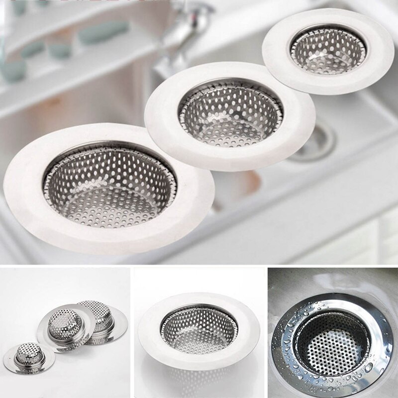 Kitchen Sink Strainer Drain Hole Filter Trap Metal... – Vicedeal