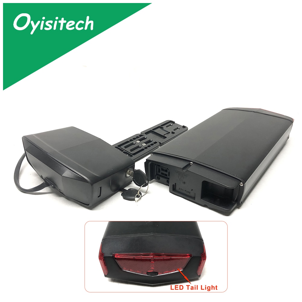 Ebike Battery Pack Case 52pcs 18650 Cells Rear Rac... – Vicedeal