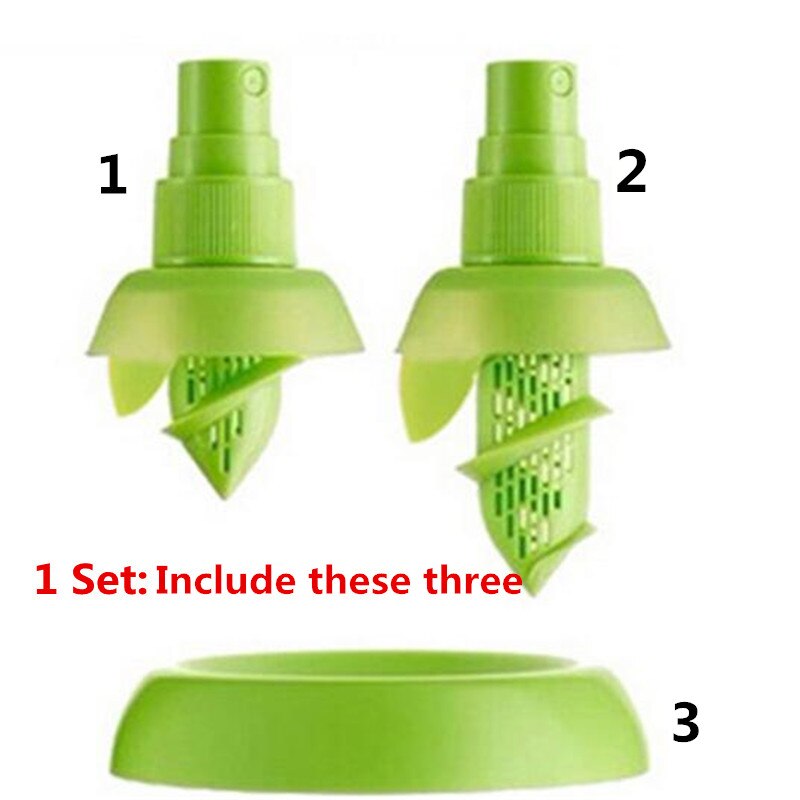 2Pcs/set Lemon Sprayer Fruit Juice Citrus Lime Jui... – Grandado