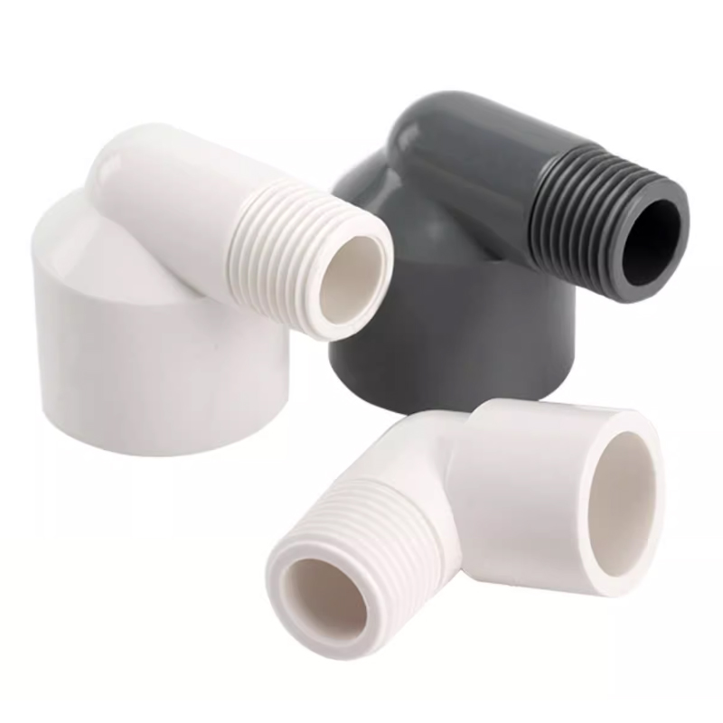 PVC 90° Connector 20 25 32mm To 1/2" 3/4" 1" Equal... – Vicedeal