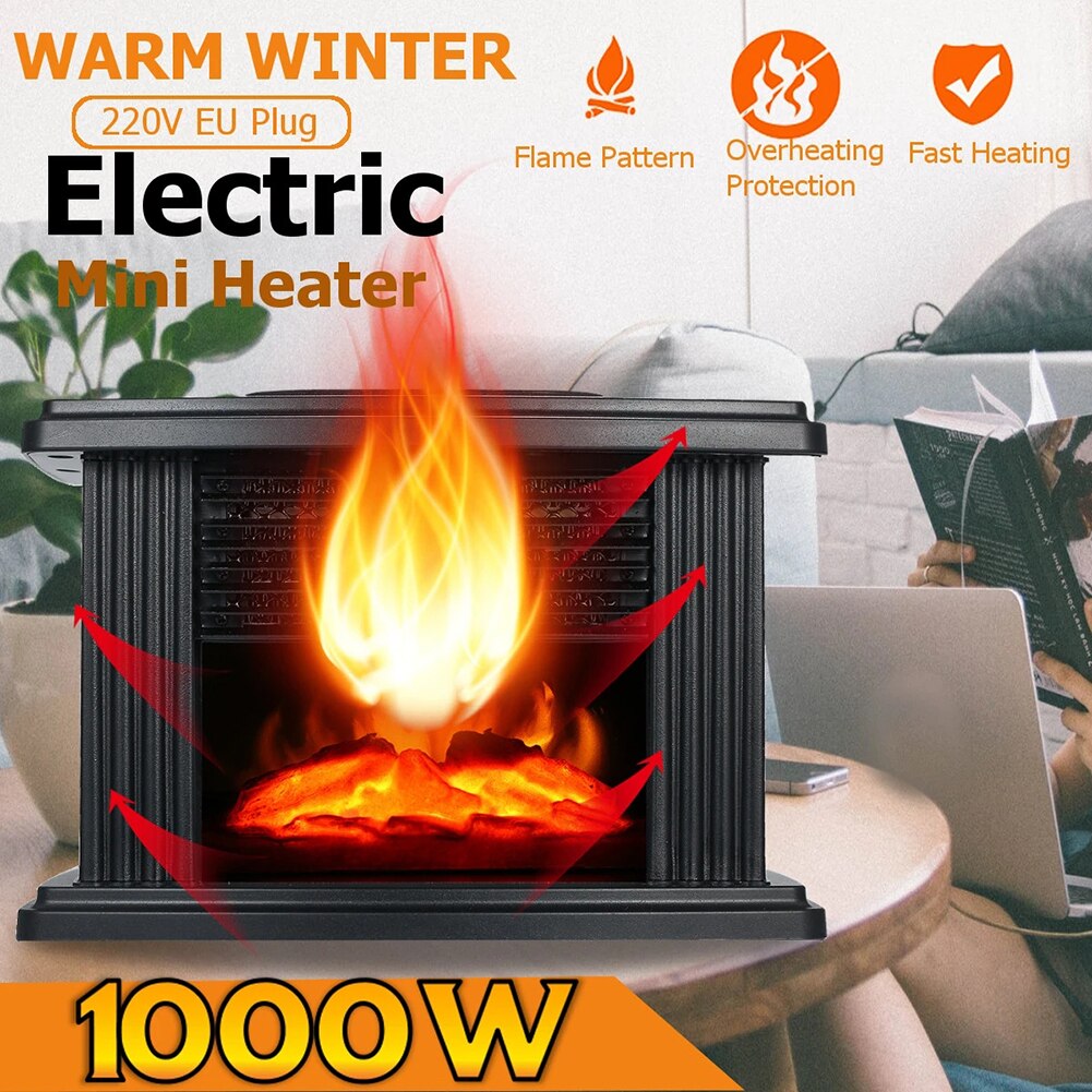 1000W Home Warmer Electric Heater Portable Mini Qu... – Grandado