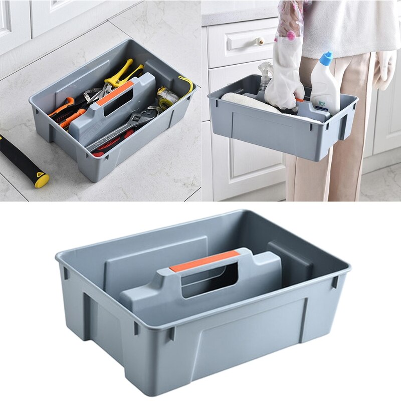 2 Dividers Tool Storage Box Portable Plastic Hardw... – Grandado