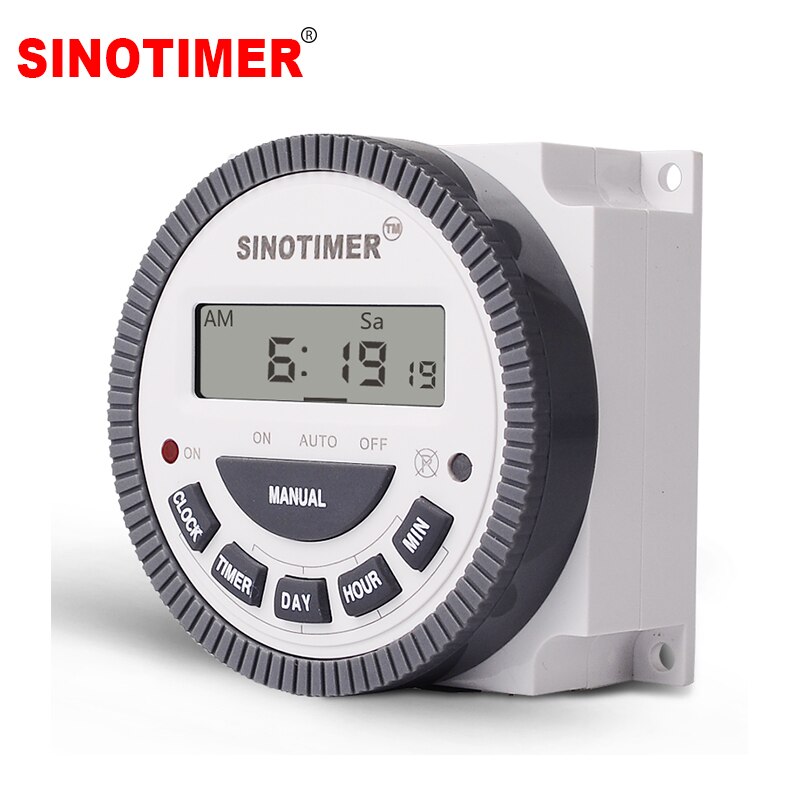 230Vac 7 Days Weekly Programmable Digital Timer Li... – Grandado