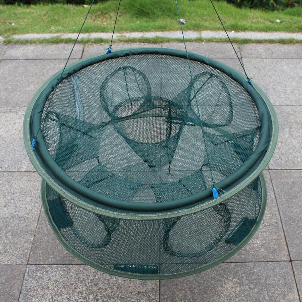 FishingLife Two Layers 5 6 7 8 Holes Fishing Net F... – Grandado