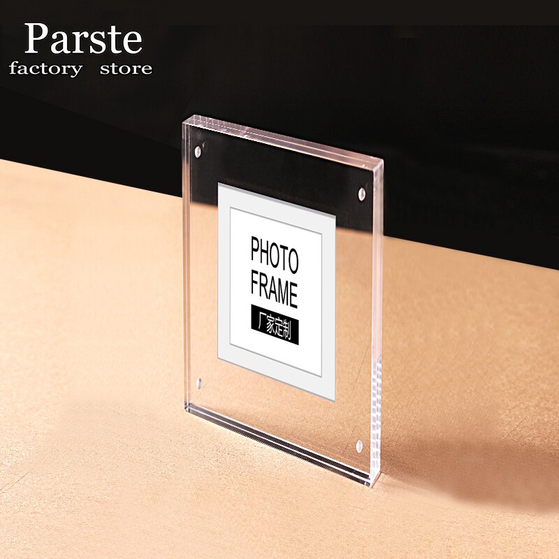 Magnetic Transparent Crystal Photo frames For Pict... – Vicedeal